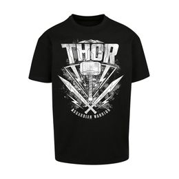 F4NT4STIC Shirt 'Marvel Thor Ragnarok Thor Hammer Logo' male Black size XS