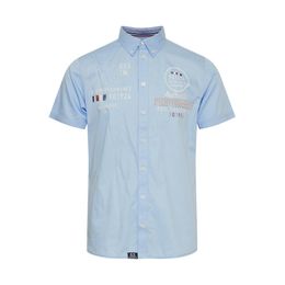 FQ1924 Button Up Shirt 'Rontus' male Blue size XXXL