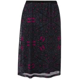 Ulla Popken Rock Damen Gr&ouml;&szlig;e 58/60 pink / schwarz