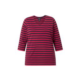 Ulla Popken Shirt female Blue, Red size 42-44