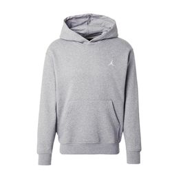 Jordan Sweatshirt 'Brooklyn Fleece' Herren Gr&ouml;&szlig;e L graumeliert / wei&szlig;