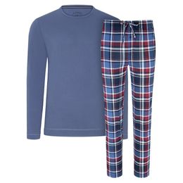 Jockey Pyjama Herren Gr&ouml;&szlig;e XXXL blau / rot / wei&szlig;