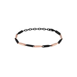 Breil Armband Herren Gr&ouml;&szlig;e One Size rosegold / schwarz