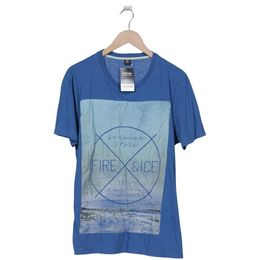 Bogner Fire & Ice Bogner Fire + Ice T-Shirt Herren Gr&ouml;&szlig;e L Second Hand hellblau