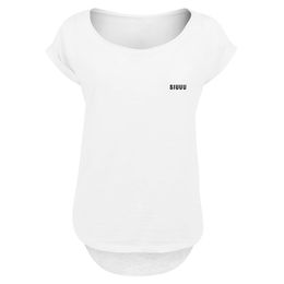 F4NT4STIC Shirt 'SIUUU' female White size XL