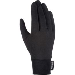 Reusch Fingerhandschuhe 'Liner' Damen Gr&ouml;&szlig;e L schwarz