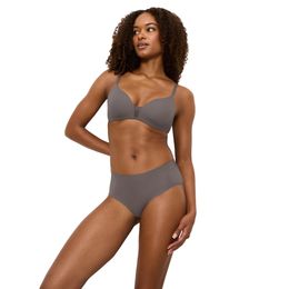 Triumph Damen Maxislip "Flex Smart", Gr. M, grau, Microtouch, Obermaterial: 69% Polyamid, 31% Elasthan, Unterhosen, leicht, anschmiegsam, weich