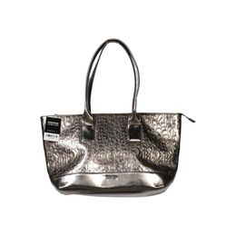 Calvin Klein Jeans Handtasche gross Damen Gr&ouml;&szlig;e One Size Second Hand silber