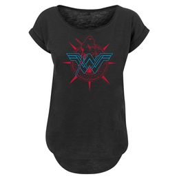 F4NT4STIC Shirt 'DC Comics Wonder Woman Warrior Shield' female Black size M
