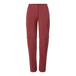 Vaude Outdoor Pants 'Farley' female Red size 48