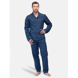 Greenjama Long Pajamas male Blue size XL