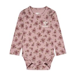 Hummel Strampler/Body M&auml;dchen Gr&ouml;&szlig;e 92 ros&eacute; / dunkelpink / wei&szlig;