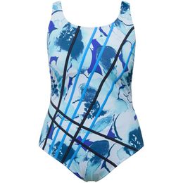 Ulla Popken Swimsuit female Blue size 50