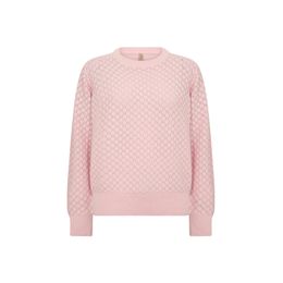 soyaconcept Damen Strickpullover "Soya Concept Sweater SC-AMELA"4120 rose, Gr. M, Obermaterial: 100% Baumwolle, Pullover