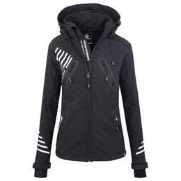 Rock Creek Outdoorjacke Damen Gr&ouml;&szlig;e M schwarz / wei&szlig;