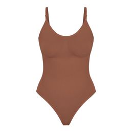 Smilodox String Bodysuit Nysa Seamless Damen Gr&ouml;&szlig;e M braun