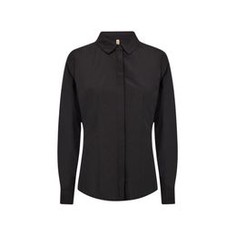 Blusentop soyaconcept "Soya Concept Shirt SC-NETTI", Damen, Gr. L, 9999 schwarz, Obermaterial: 53% Polyester, 47% Baumwolle, Blusen Blusentop
