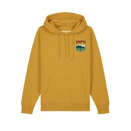 Watapparel Sweatshirt ' Good Vibe ' male Yellow size M