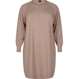 ZIZZI Kleid 'Caella' Damen Gr&ouml;&szlig;e 9XL/10XL hellbraun
