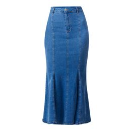 Touche Prive Skirt female Blue size L