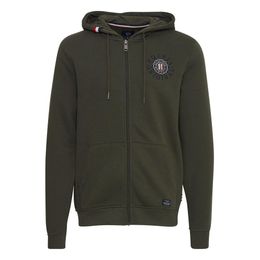 FQ1924 Zip-Up Hoodie 'William' male Green size XXL
