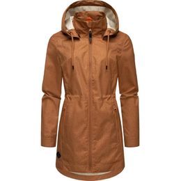 Ragwear Raincoat 'Dakkota II' female Brown size XXL