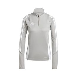adidas Performance Sportshirt 'Tiro 24' Damen Gr&ouml;&szlig;e XS/S hellgrau / wei&szlig;