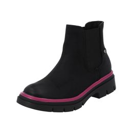 Palado Chelsea Boots 'Natlee' Damen Gr&ouml;&szlig;e 42 orchidee / schwarz Winterschuhe