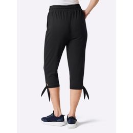 Catamaran Damen Sweathose, schwarz, Gr. 40, unifarben, 50% Baumwolle, 50% Polyester, Hosen