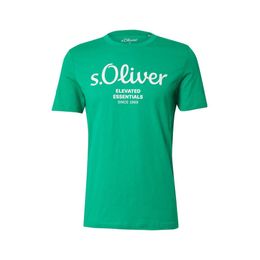 s.Oliver Shirt Herren Gr&ouml;&szlig;e M gr&uuml;n / wei&szlig;