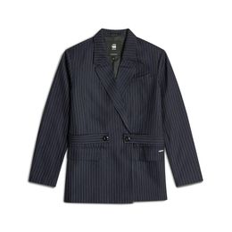 G-Star Raw G-STAR Blazer 'Constructed' Damen Gr&ouml;&szlig;e 34 marine / wei&szlig;