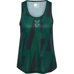 Hummel Sports Top 'COURT AOP' female Green size L