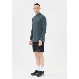 Endurance Herren Funktionsshirt "Armin", grau, Gr. M, unifarben, 90% Polyester, 10% Elasthan, Shirts, mit Quick Dry-Funktion