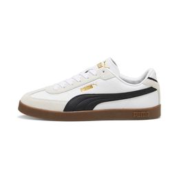 Puma Sneaker 'Club II Era' Herren Gr&ouml;&szlig;e 39 hellbeige / gold / schwarz / wei&szlig;