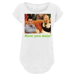 F4NT4STIC Shirt 'Friends TV Serie How You Doin' female White size L