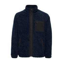 INDICODE Jeans Fleece Jacket 'Trodie' male Blue size XXXL
