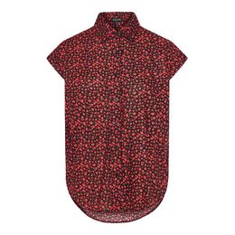 Funky Buddha Bluse Damen Gr&ouml;&szlig;e XL rot / schwarz
