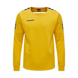 Hummel Sportsweatshirt Herren Gr&ouml;&szlig;e L gelb / grau / schwarz / wei&szlig;