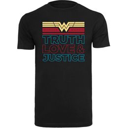 F4NT4STIC Shirt 'DC Comics Wonder Woman 84 Truth Love And Justice' male Black size XL