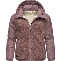 Ragwear Fleecejacke 'Leeloo' Damen Gr&ouml;&szlig;e M mauve