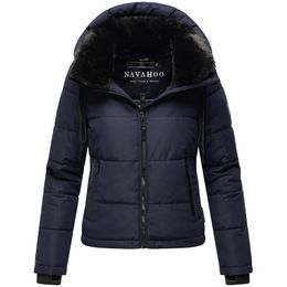 Navahoo Jacke 'Mit Liebe XIV' Damen Gr&ouml;&szlig;e L navy Winterjacke