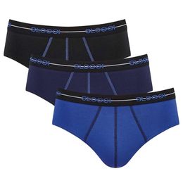 Sloggi Slip Herren Gr&ouml;&szlig;e M blau / schwarz / wei&szlig;