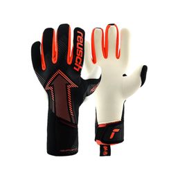 Reusch Sporthandschuhe 'Fastgrip Gold' Herren Gr&ouml;&szlig;e S/M rot / schwarz / wollwei&szlig;