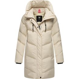 Ragwear Wintermantel 'Avelin' Damen Gr&ouml;&szlig;e XXL hellbeige / schwarz