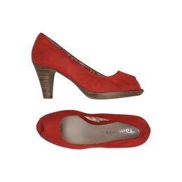 Tamaris Pumps Damen Gr&ouml;&szlig;e 37 Second Hand rot