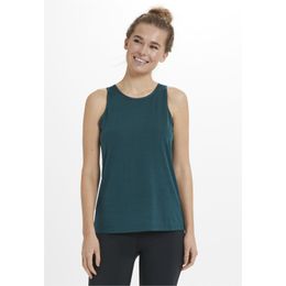 ENDURANCE ATHLECIA Tanktop ATHLECIA "MOTA", Damen, Gr. 44, gr&uuml;n (dunkelgr&uuml;n), 88% Polyester, 12% Elasthan, unifarben, normal, Rundhals, Tops Tanktop, mit QUICK DRY-Technologie