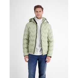 Steppjacke Lerros "Lerros Herren Funktions-Steppjacke", Damen, Gr. XXL, bleached olive, 100% Polyester, Jacken Steppjacke, Wasser- und windabweisend, atmungsaktiv