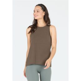 ENDURANCE ATHLECIA Tanktop ATHLECIA "MOTA", Damen, Gr. 38, gr&uuml;n (khaki), 88% Polyester, 12% Elasthan, unifarben, normal, Rundhals, Tops Tanktop, mit QUICK DRY-Technologie