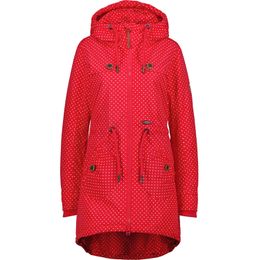 alife and kickin Winterjacke ALIFE & KICKIN "Damen KarlottiAK A", Damen, Gr. S, pink (fuchsia), 100% Polyester, Jacken Winterjacke
