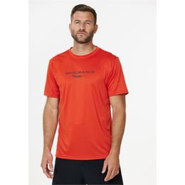 Funktionsshirt Endurance "Dipat", Herren, Gr. M, orange (neonorange), 100% Polyester, unifarben, normal, Rundhals, Shirts Funktionsshirt, mit schnelltrocknender QUICK DRY Technologie
